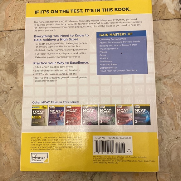 Media | The Princeton Review Mcat Textbook | Poshmark